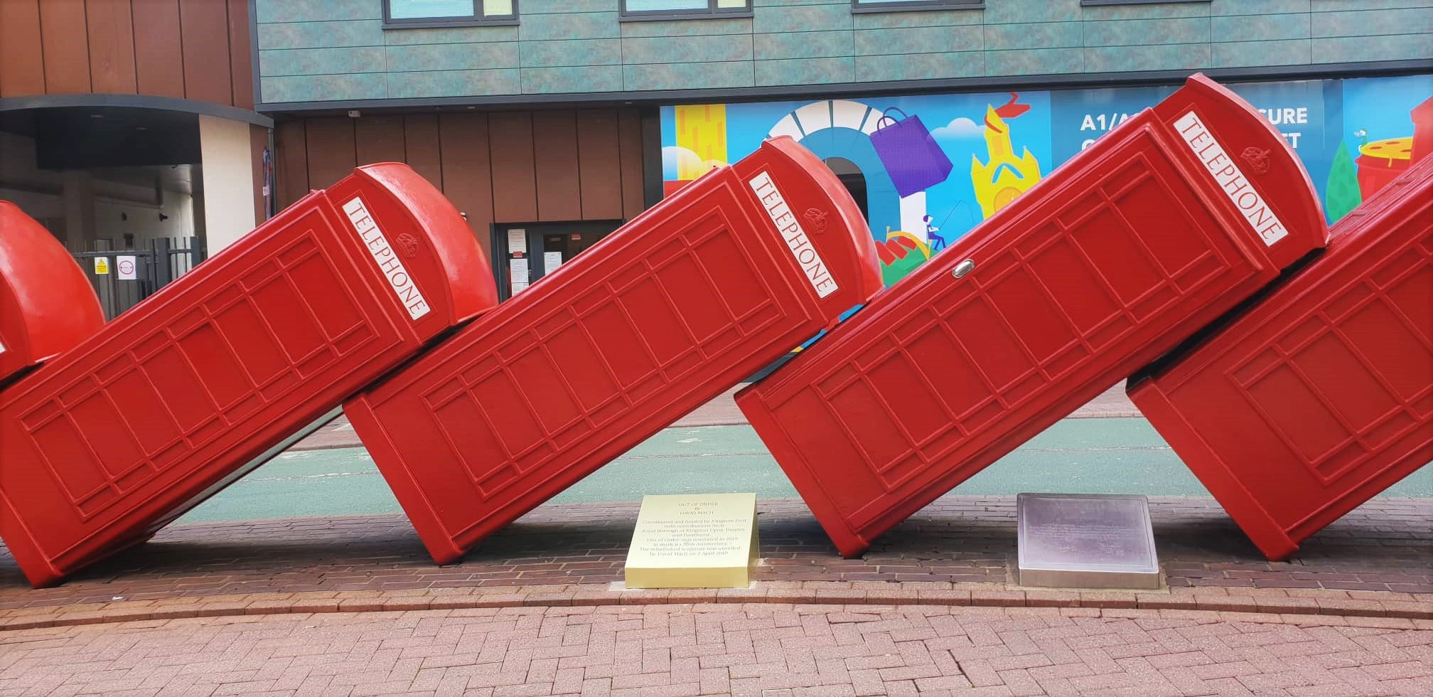 "Out of Order" telephone box artwork refurbished in Kingston – Kingston ...