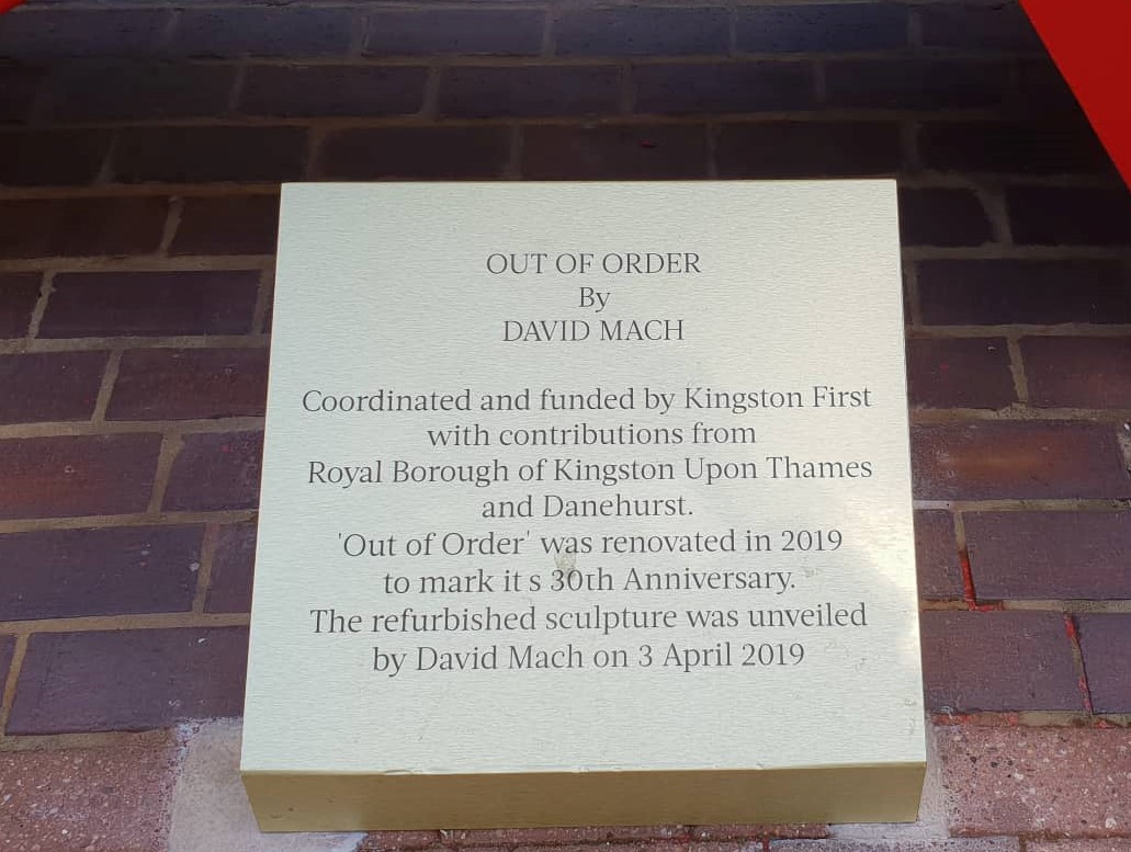 "Out of Order" telephone box artwork refurbished in Kingston – Kingston ...