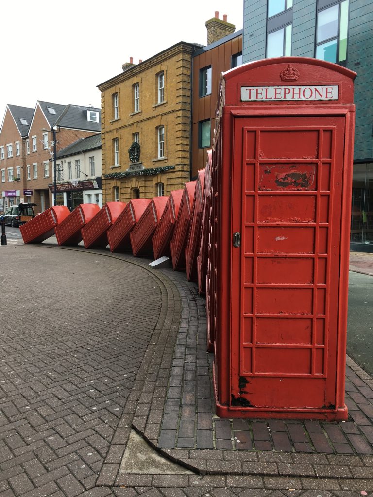 "Out of Order" telephone box artwork refurbished in Kingston – Kingston ...
