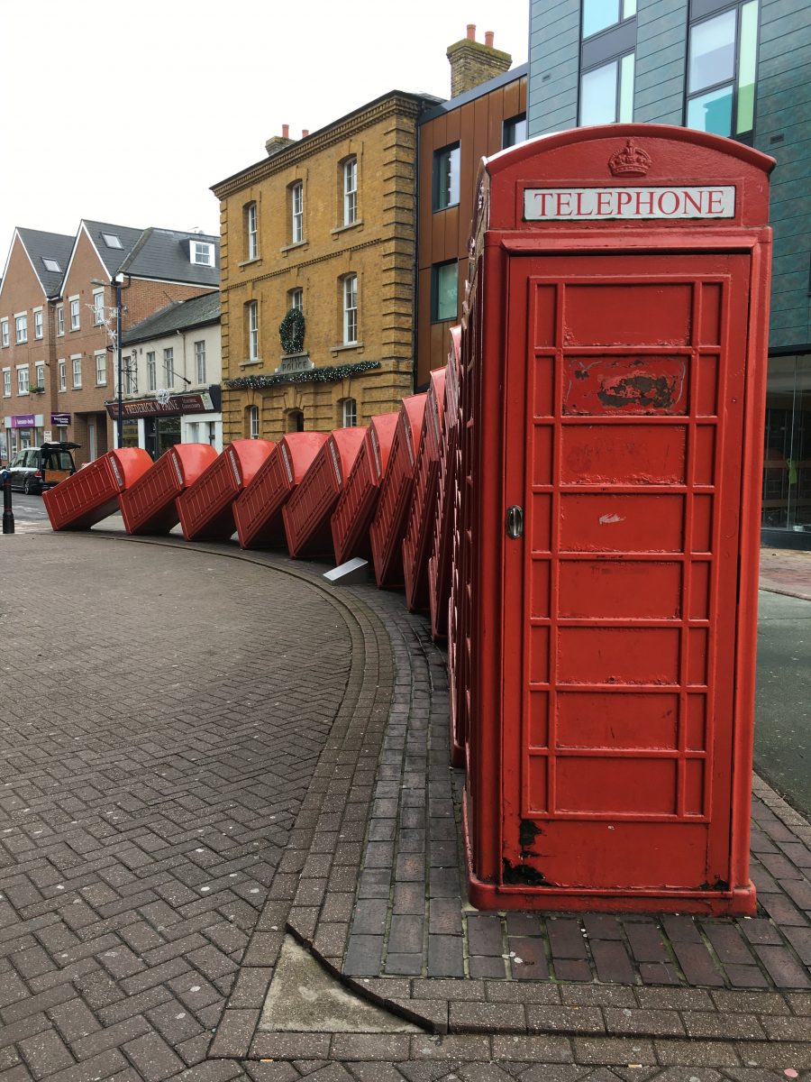 "Out of Order" telephone box artwork refurbished in Kingston – Kingston ...
