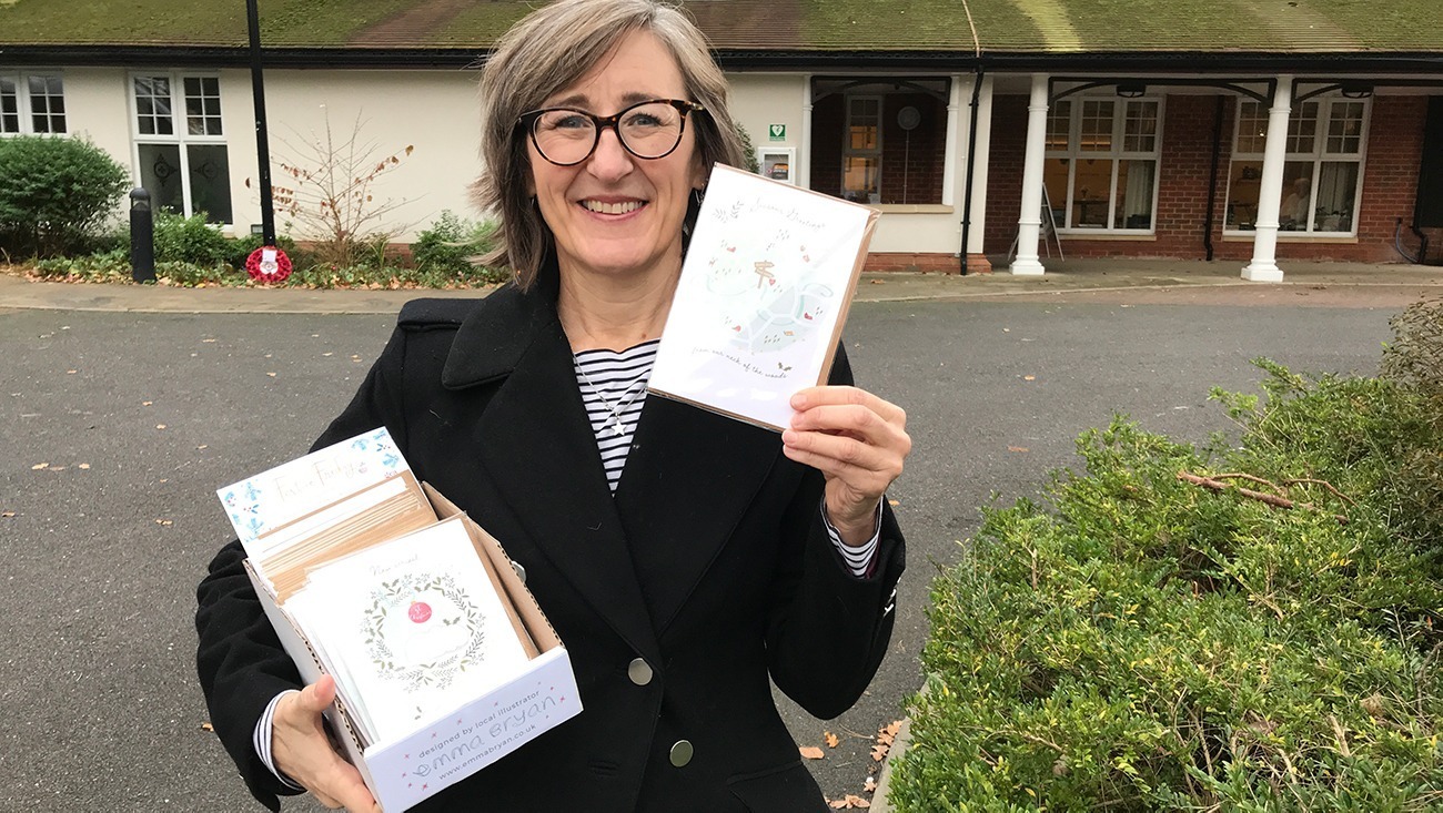 Local designer donates Christmas cards to Surbiton care home – Kingston ...