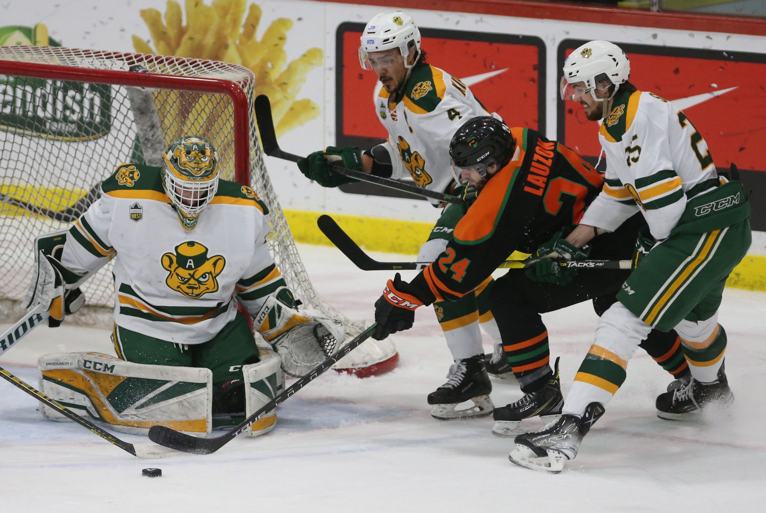 Flyers thrash Flames 4-3 in messy match – Kingston Courier